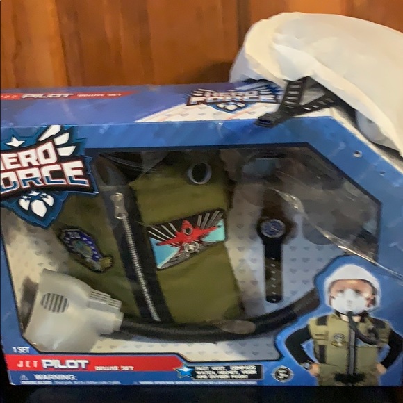 Hero Force | Toys | New Hero Force Jet Pilot Deluxe Set Nwt | Poshmark